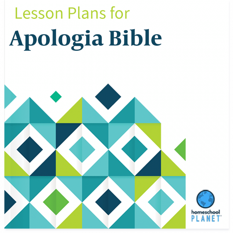 Apologia Bible Lesson Plans for your Homeschool Planet Online Planner