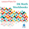 Homeschool Planner Lesson Plans for DK Workbooks- Math