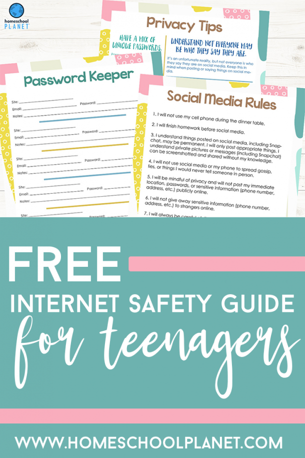 Social Media Rules and Internet Safety Guide for Teenagers