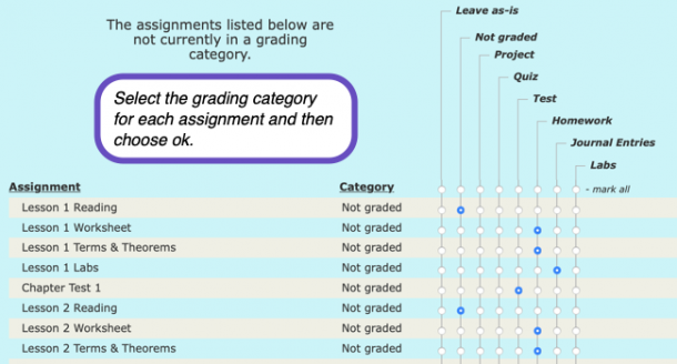 Adding Grading to a Class or Lesson Plan - Homeschool Planet