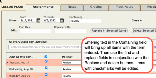 Editing a Class - Homeschool Planet