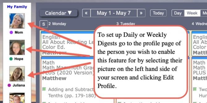 Daily & Weekly Digests - Homeschool Planet