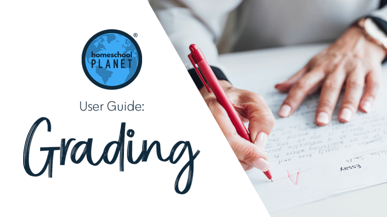 Setting Up Grading Categories - Homeschool Planet