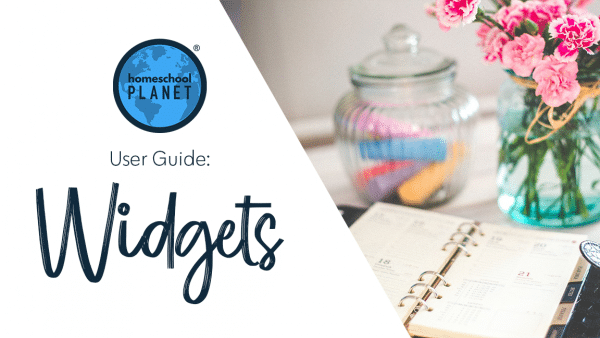 Widgets Archives - Homeschool Planet