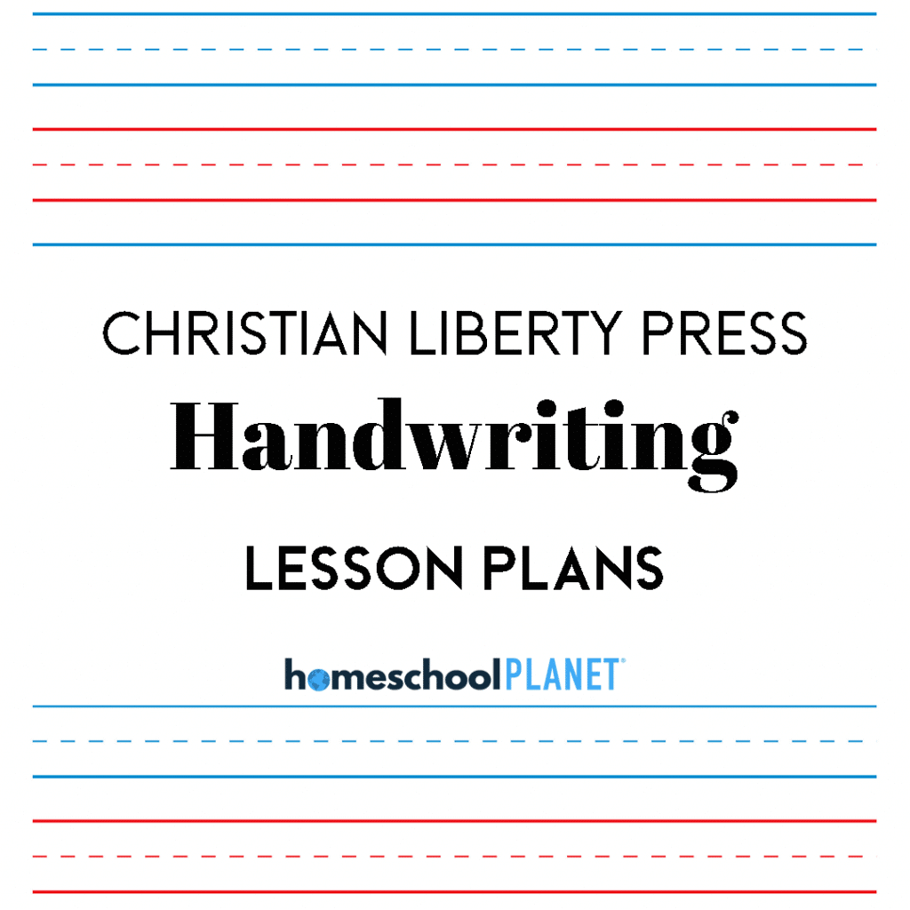 Handwriting - Homeschool Planet