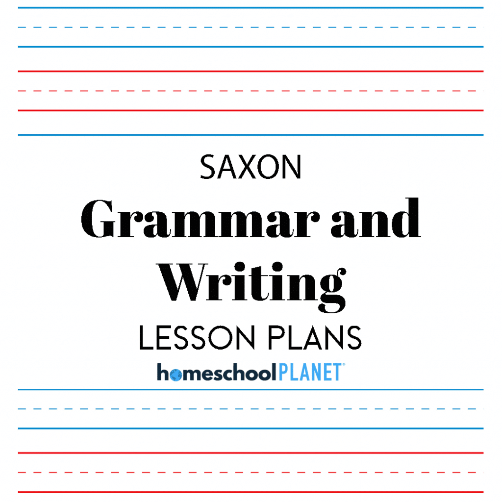 Saxon Grammar & Writing - Homeschool Planet